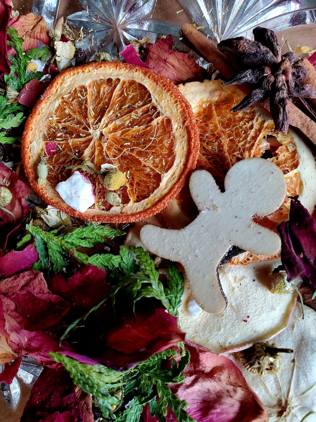 Holiday Home Potpourri - Gingerbread Cinnamon Ginger Peppermint Cedar ...
