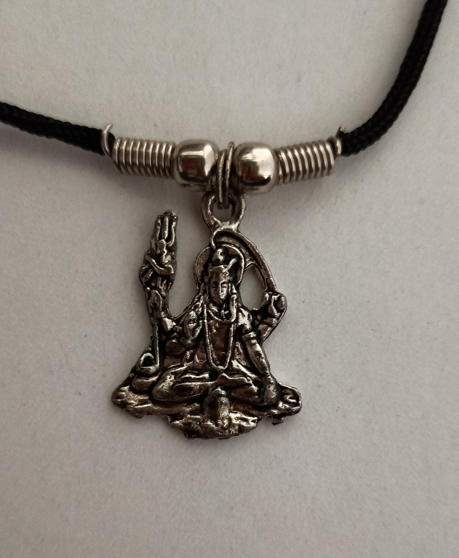 Shiva Pendantbholenath Necklace Mahadev Locket Hindu God - Etsy
