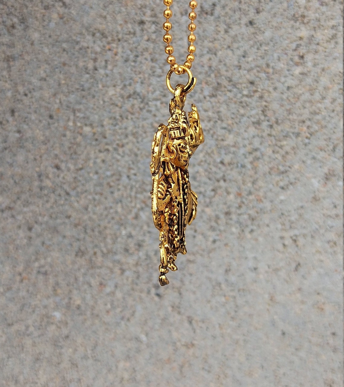 Lord Hanuman Pendant Hindu God Hanuman Locket India Monkey - Etsy