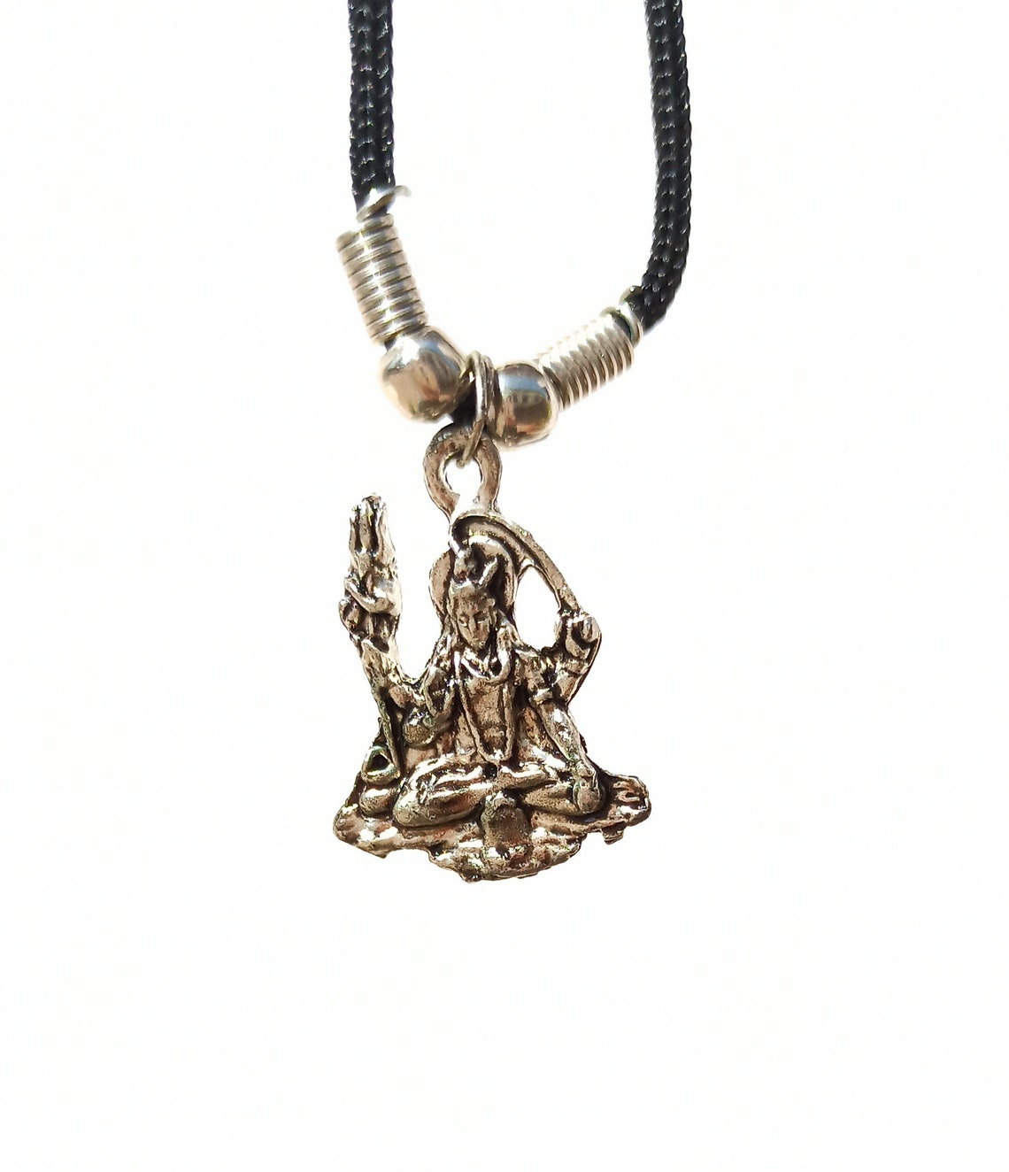 Shiva Pendantbholenath Necklace Mahadev Locket Hindu God | Etsy