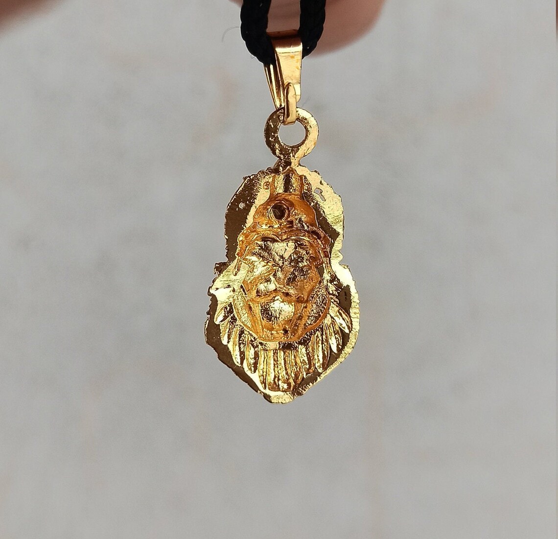Lord Hanuman Pendant Hindu God Hanuman Brass Locket India - Etsy