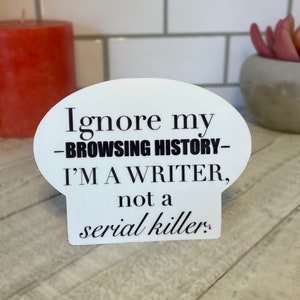 Writer Author Sticker Stickers for Writers - Etsy