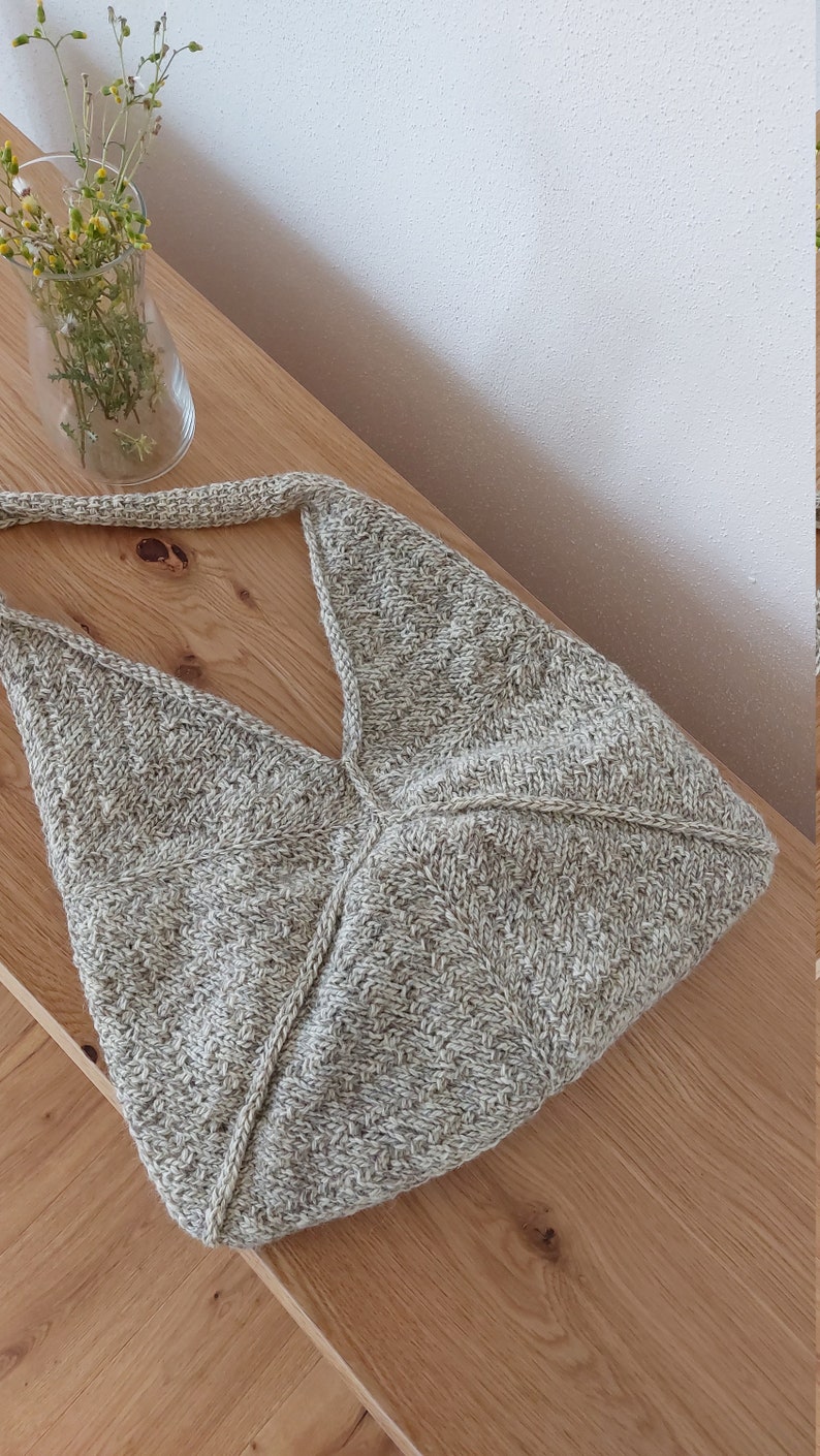 KNITTING PATTERN Bag*sow Bag*tote Crochet Bag*shopping Women Wool ...