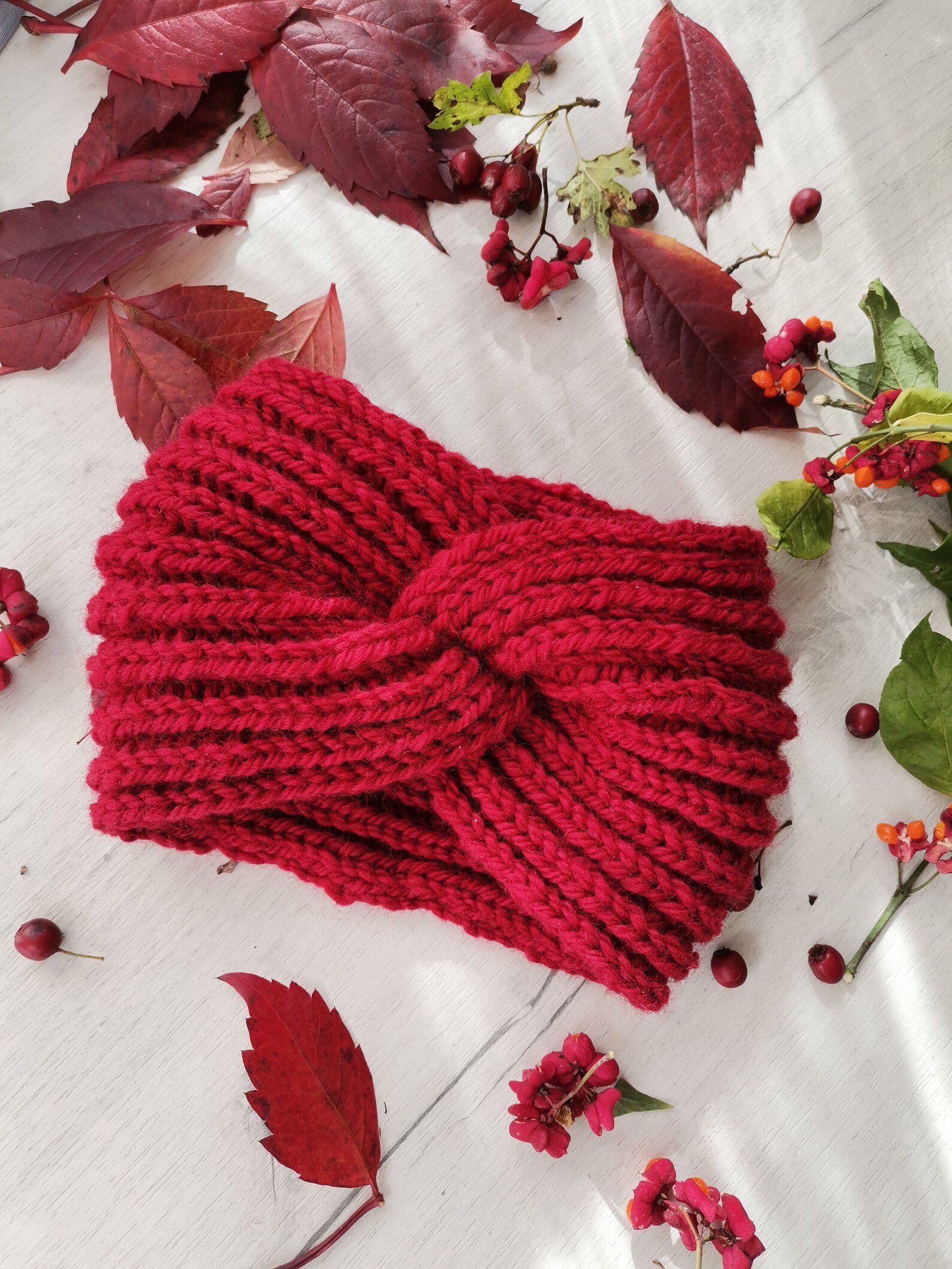 Knitting Pattern Headband Beginner Easy Knitting Patternear Warmer