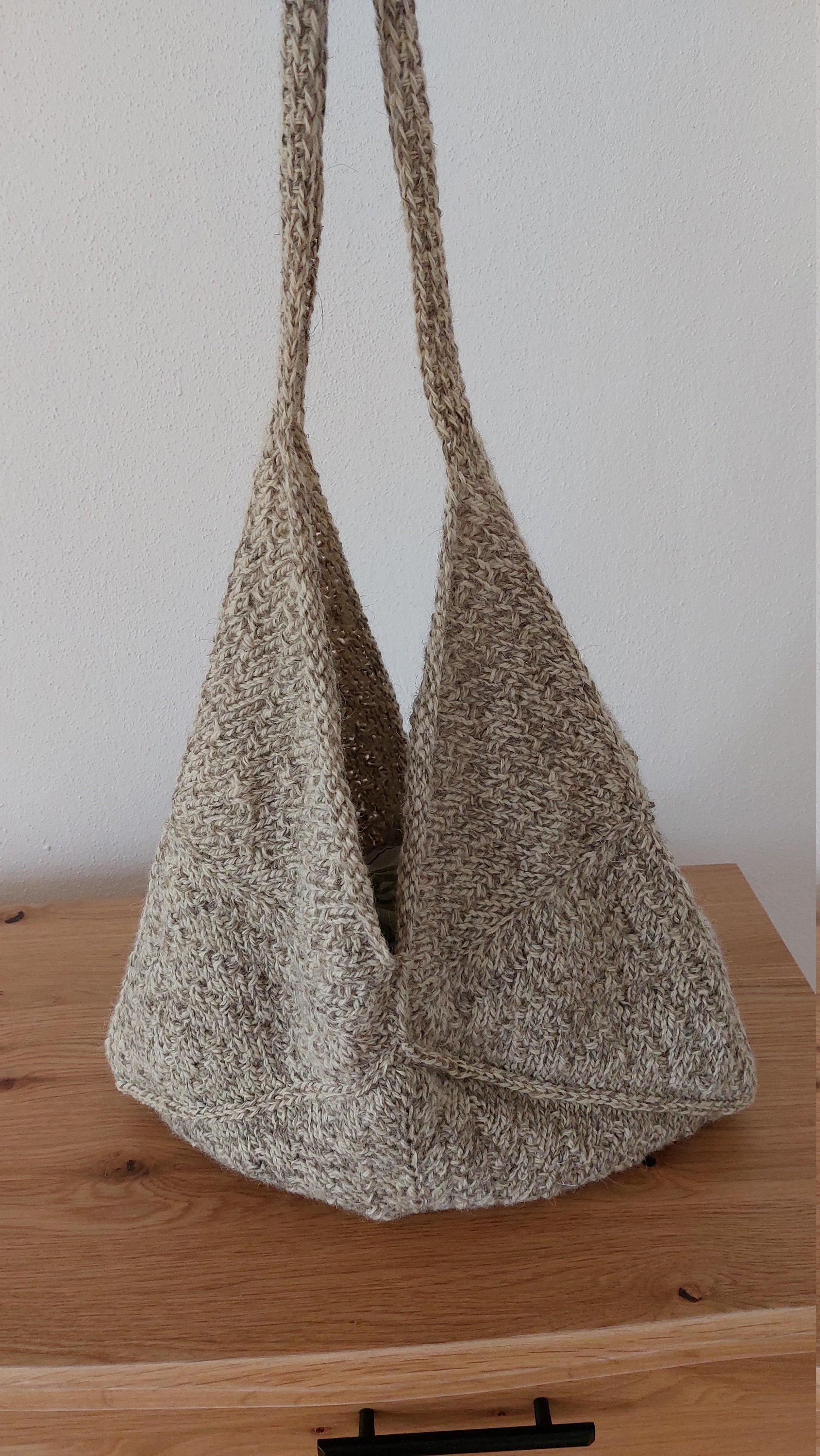 KNITTING PATTERN Bag*sow Bag*tote Crochet Bag*shopping Women Wool ...