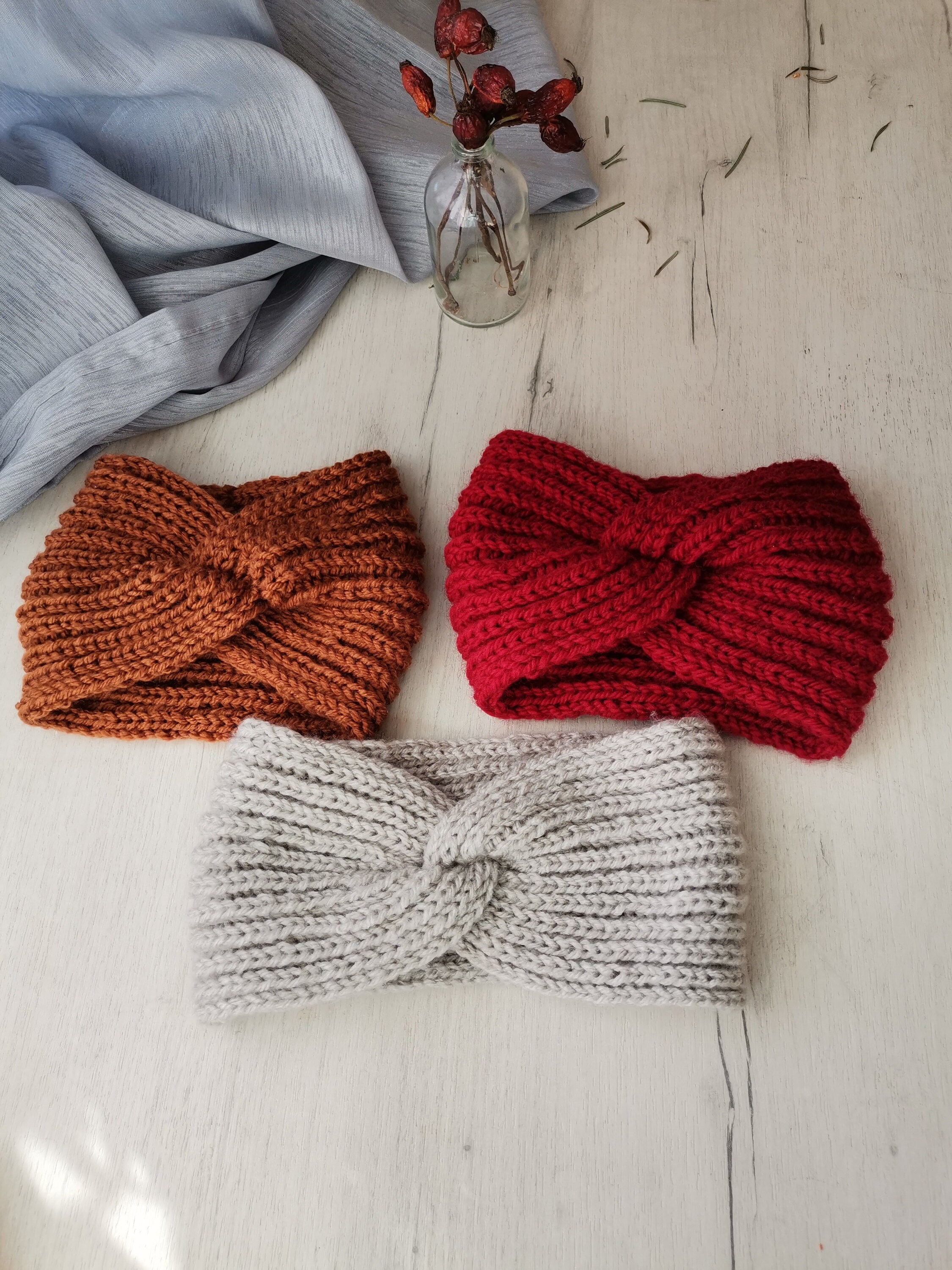 Knitting Pattern Headband Beginner Easy Knitting Patternear Warmer