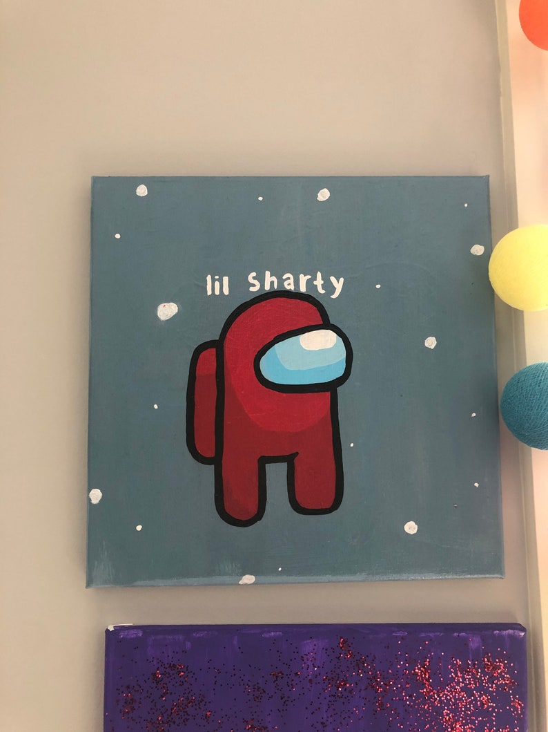 Custom Among Us Painting - Etsy
