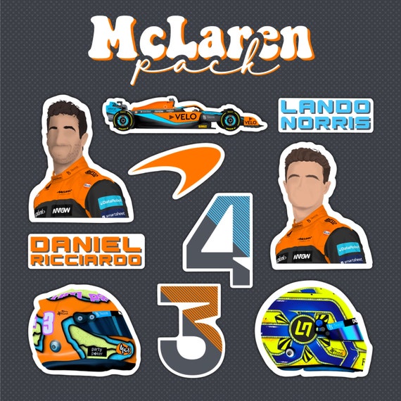 Mclaren Stickers | Etsy