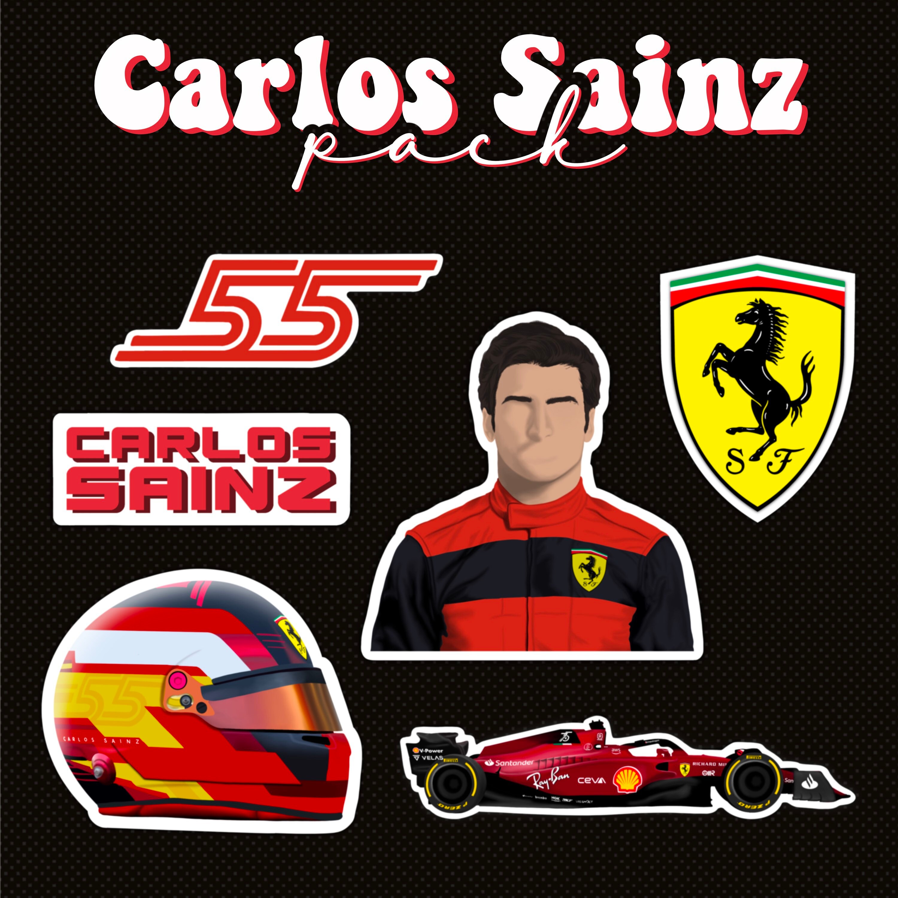 Adesivi Ferrari - Etsy Italia