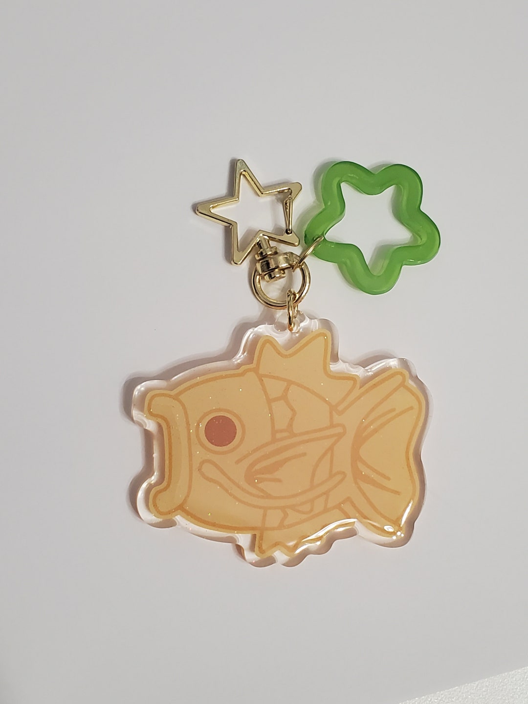 Taiyaki Fish Acrylic Epoxy Keychain - Etsy
