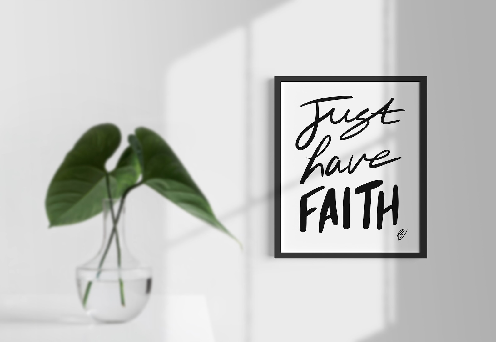 Just Have Faith 8 X 10 Art Print - Etsy UK