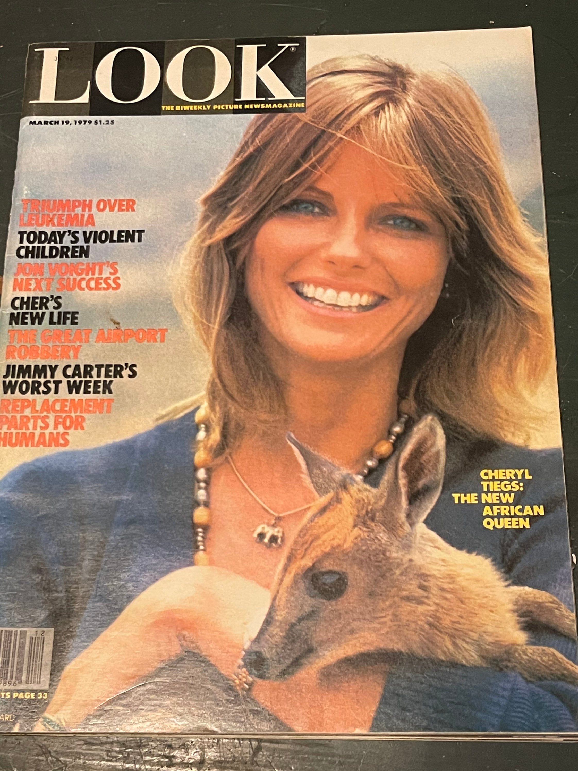 LOOK Magazine. March 19 1979. Cheryl Tiegs Cover: New African - Etsy