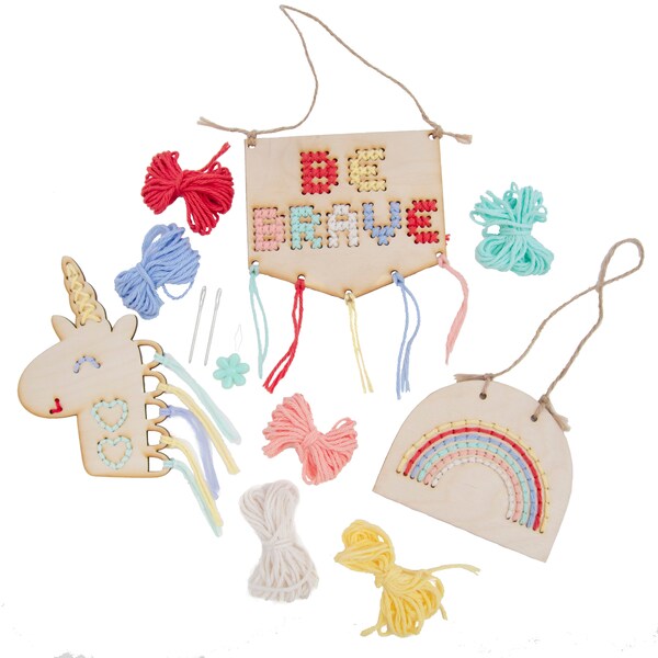 Kids Embroidery Kit - Etsy