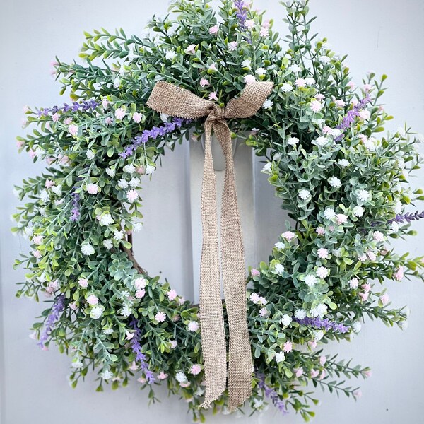 Large Spring Wreath - Etsy