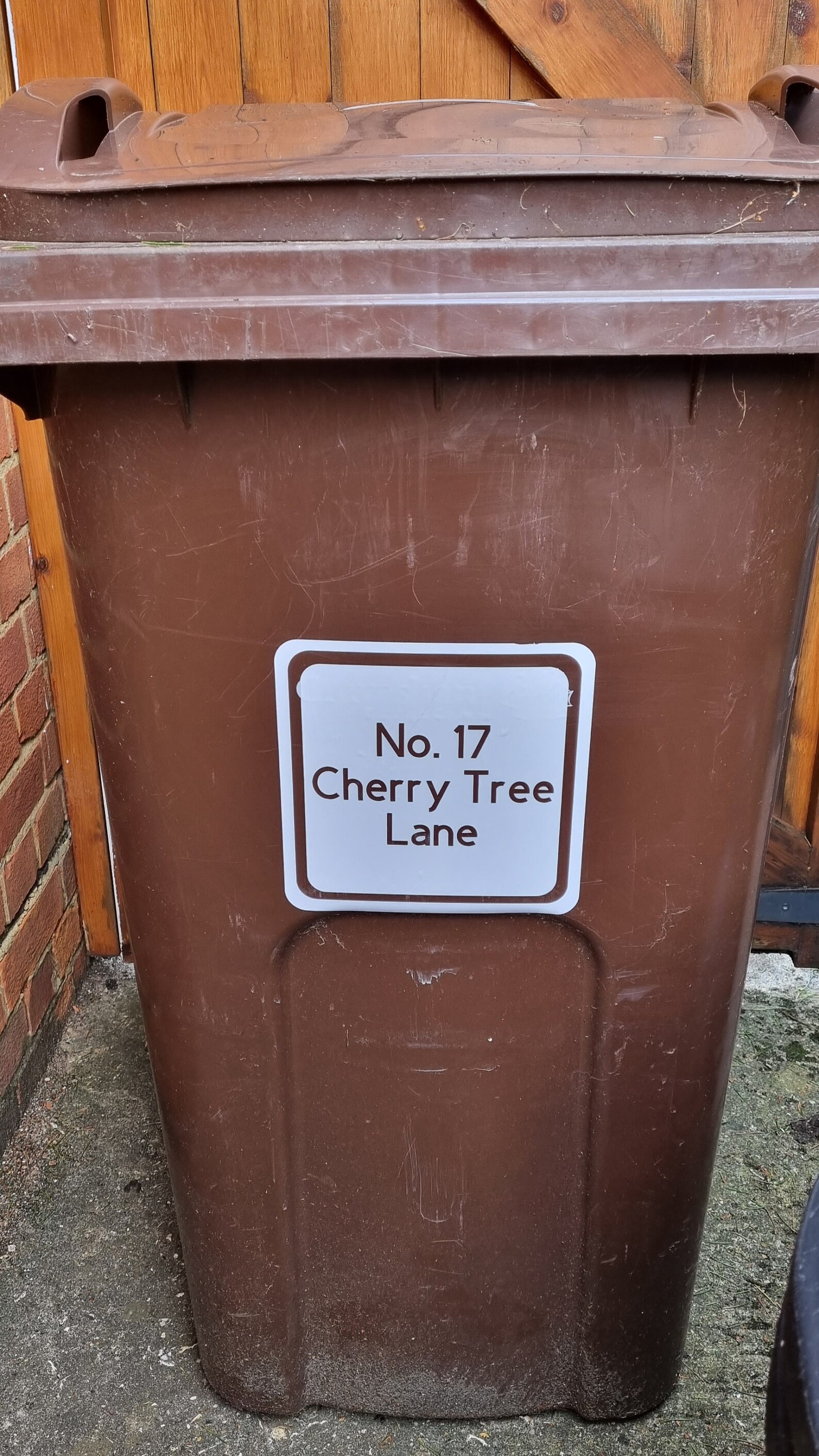 Personalised Wheelie Bin Stickers// Numbers for Wheelie Bins, Wheelie ...