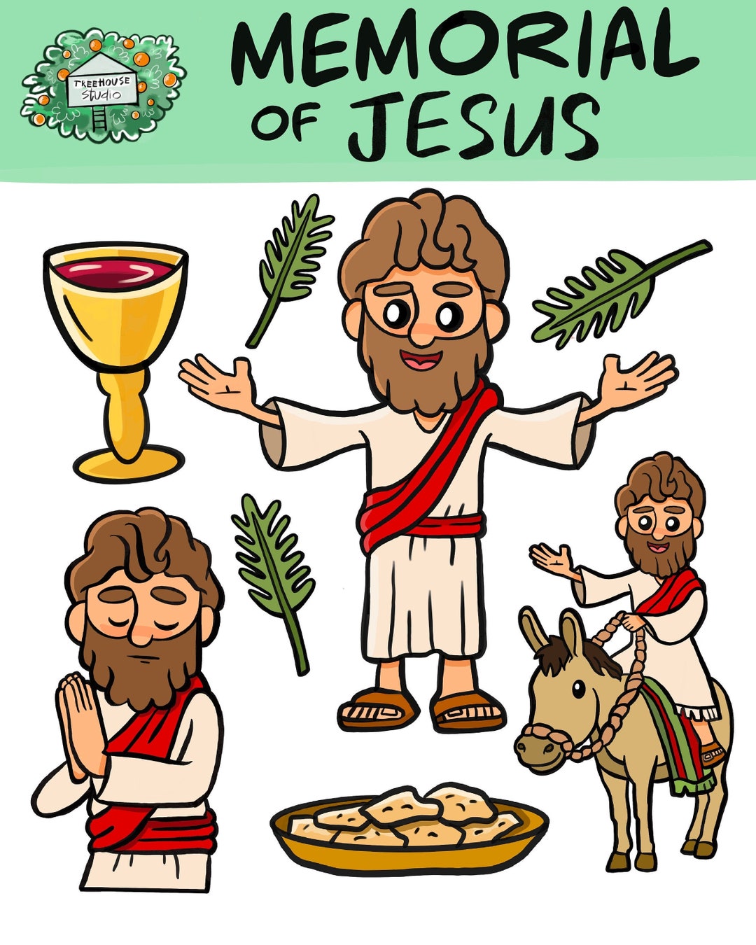 JW Kid's Stickers | Bible Characters | JW Memorial | PDF Download - Etsy