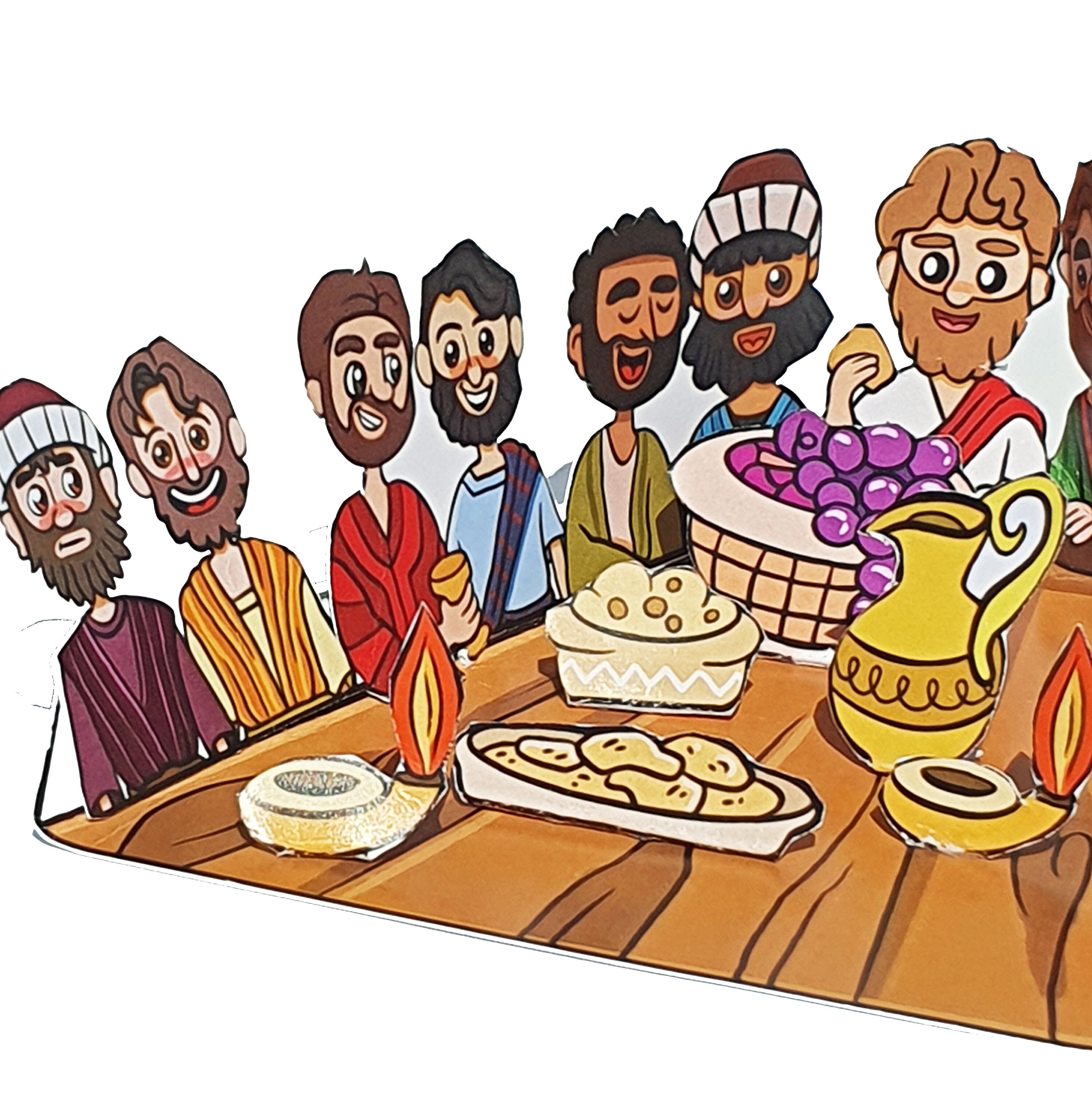 JW Kid's Paper Craft Scenes | Bible Characters |memorial | PDF Download ...