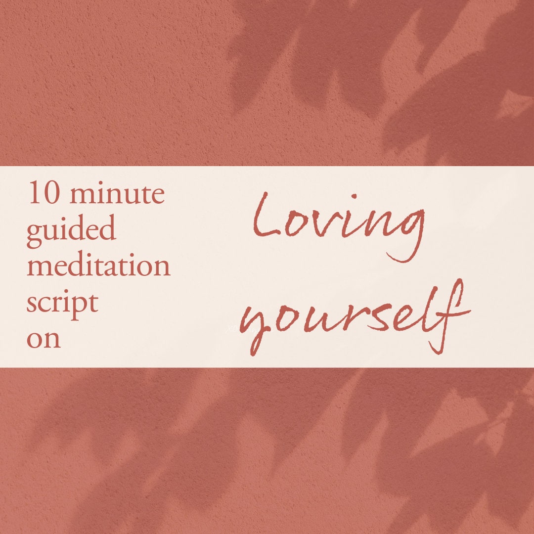 Self-love Meditation Script Guided Meditation Audio Recording Script ...