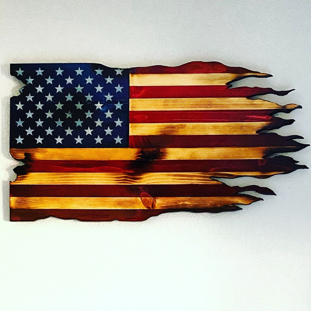 Tattered Flag - Etsy