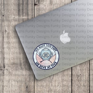 No Muff Too Tuff Sticker Waterproof Sticker Vinyl Sticker Car Decal ...