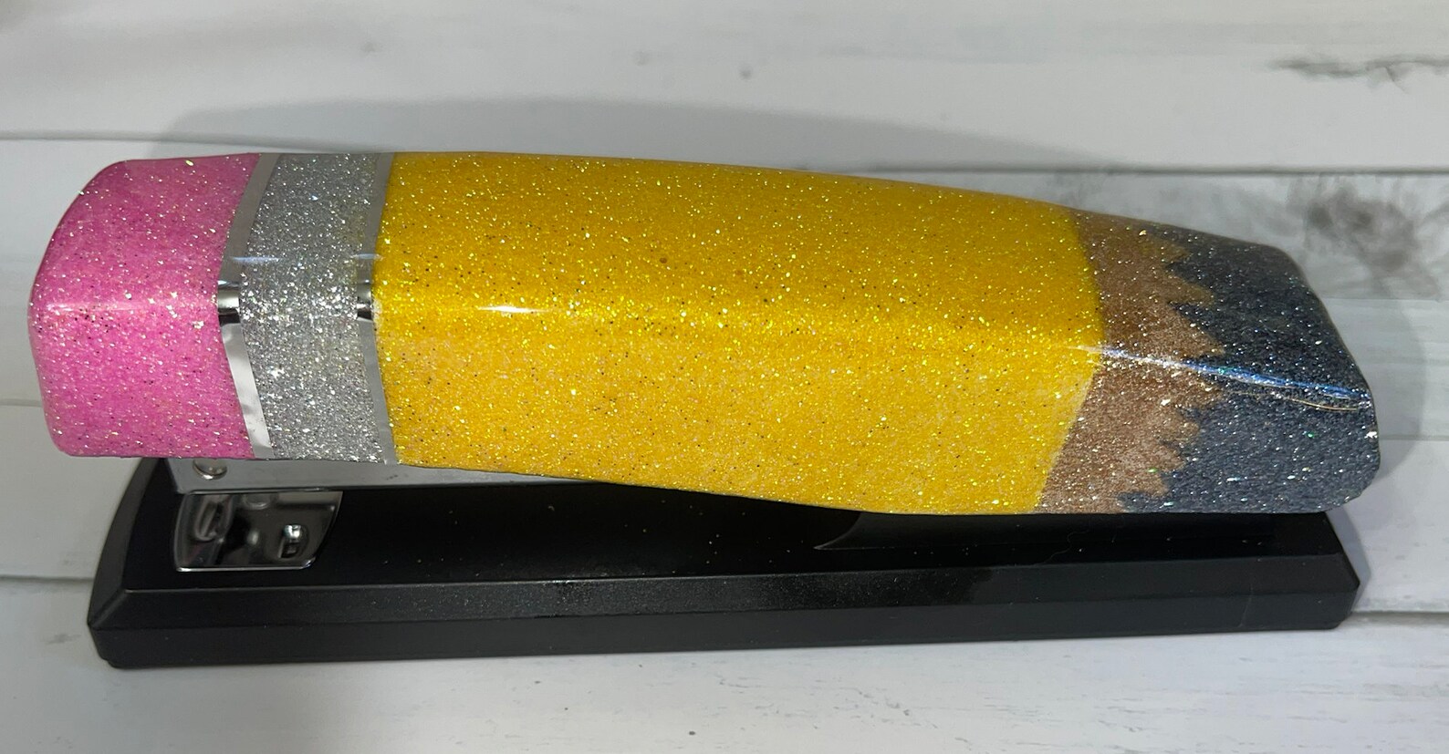 Pencil Stapler Glitter Stapler Teacher Gifts - Etsy