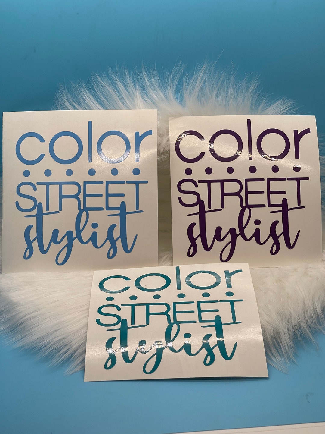 Color Street Stylist Car Decal - Etsy