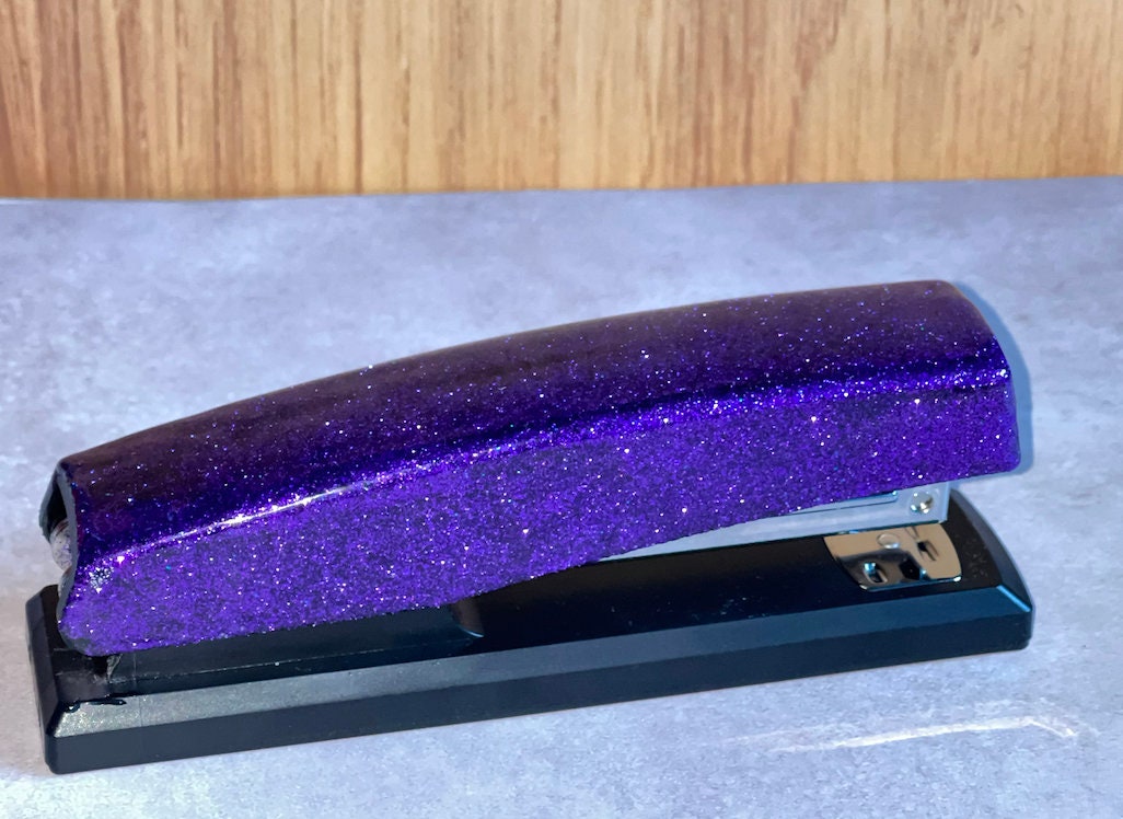 Glitter Stapler Rainbow Stapler Office Stapler Office - Etsy
