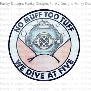 No Muff Too Tuff Sticker Waterproof Sticker Vinyl Sticker Car Decal ...