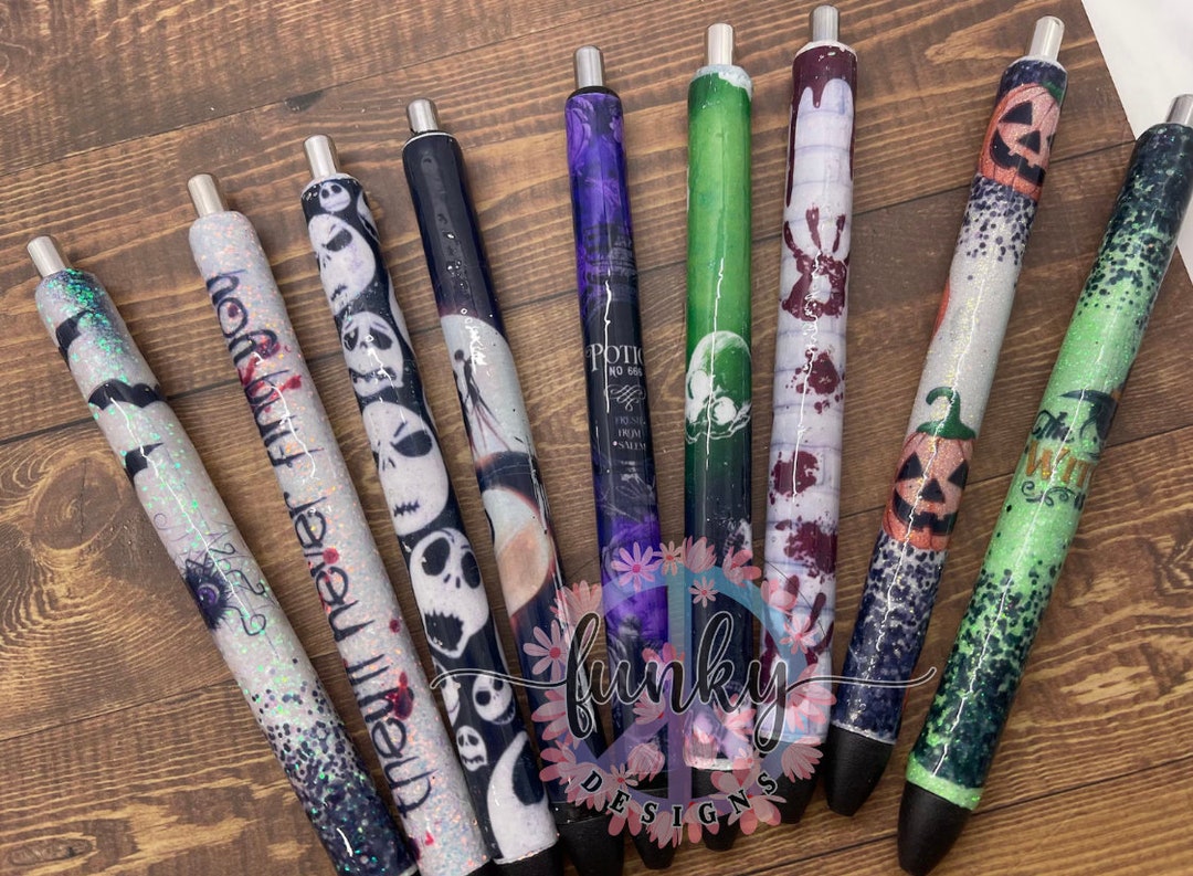 Halloween Pens | Resin Pens | Epoxy Pens | Gifts for Her | Gifts for ...
