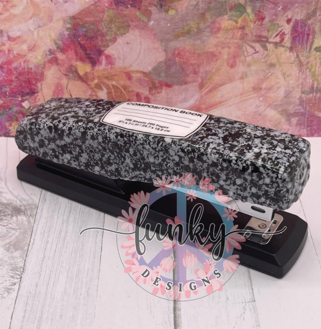 Composition Stapler | Glitter Stapler | Teacher Gifts | Personalized ...