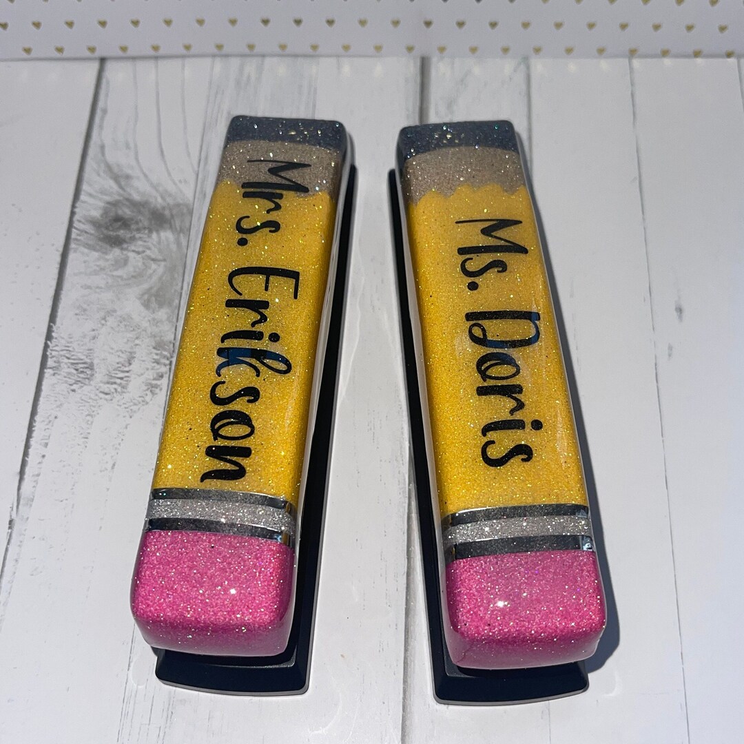 Pencil Stapler Glitter Stapler Teacher Gifts - Etsy