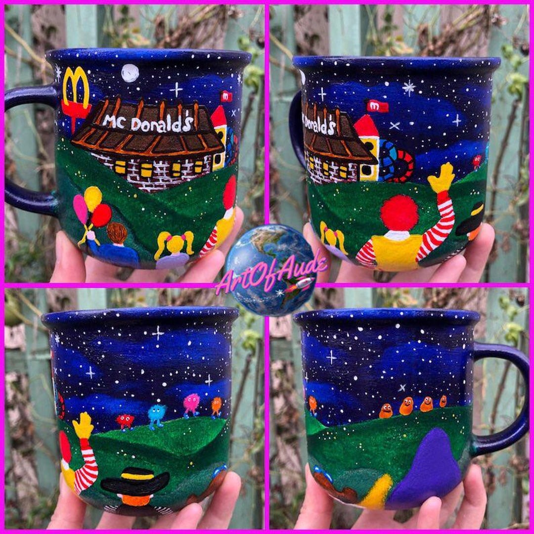 Ronald Mcdonald Mug, Happy Meal Mug, Grimace Hamburglar, Birdie, Mc ...
