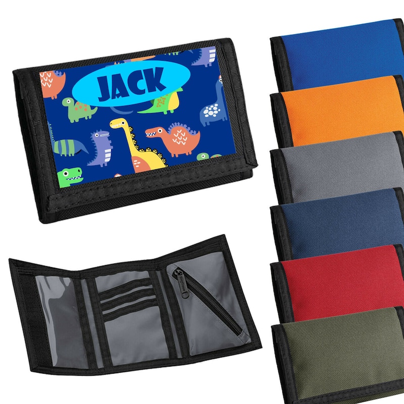 Dinosaur Wallet - Etsy UK