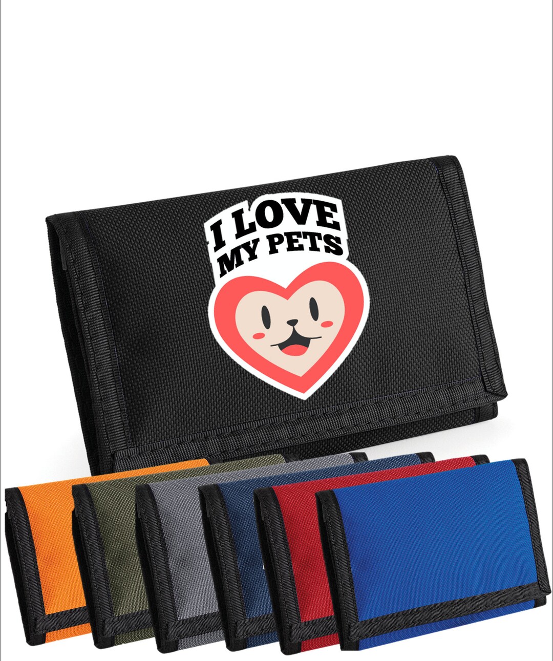 I Love My Pets Kawaii Cute Pet Wallet/purse - Etsy