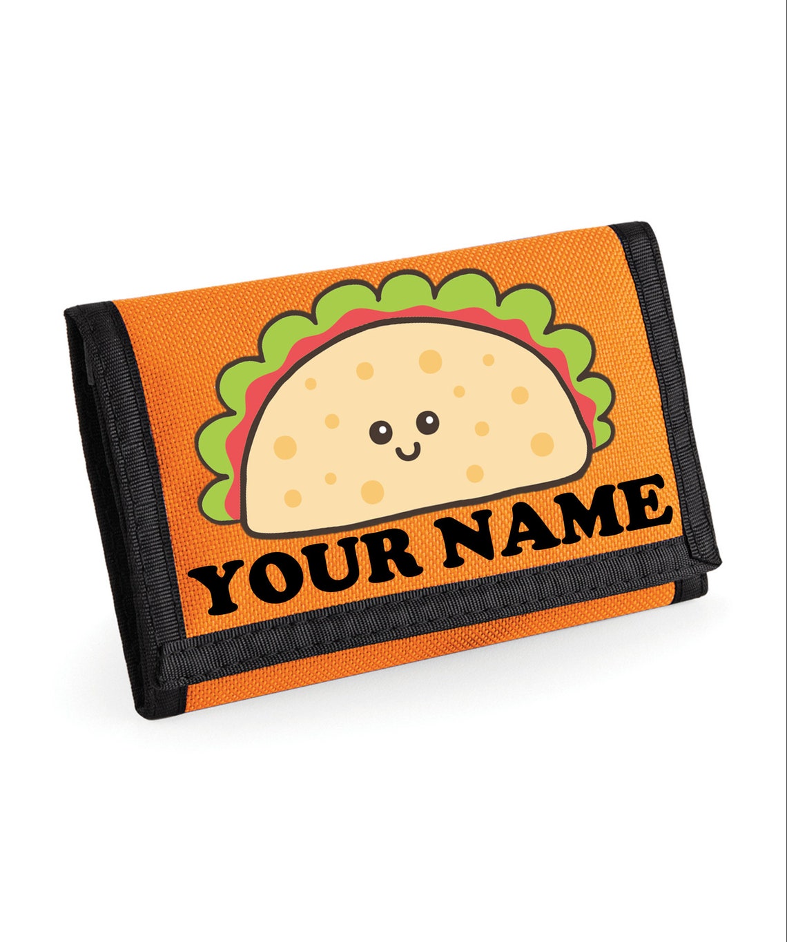Personalised Cute Taco Kawaii Mexican Wallet/purse Add Your | Etsy
