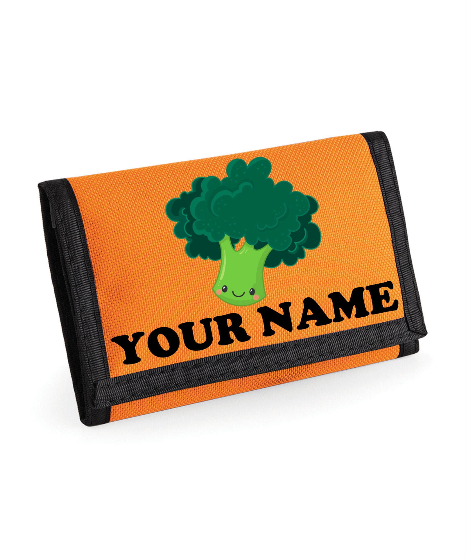 Personalised Cute Broccoli Kawaii Vegetable Wallet/purse Add - Etsy