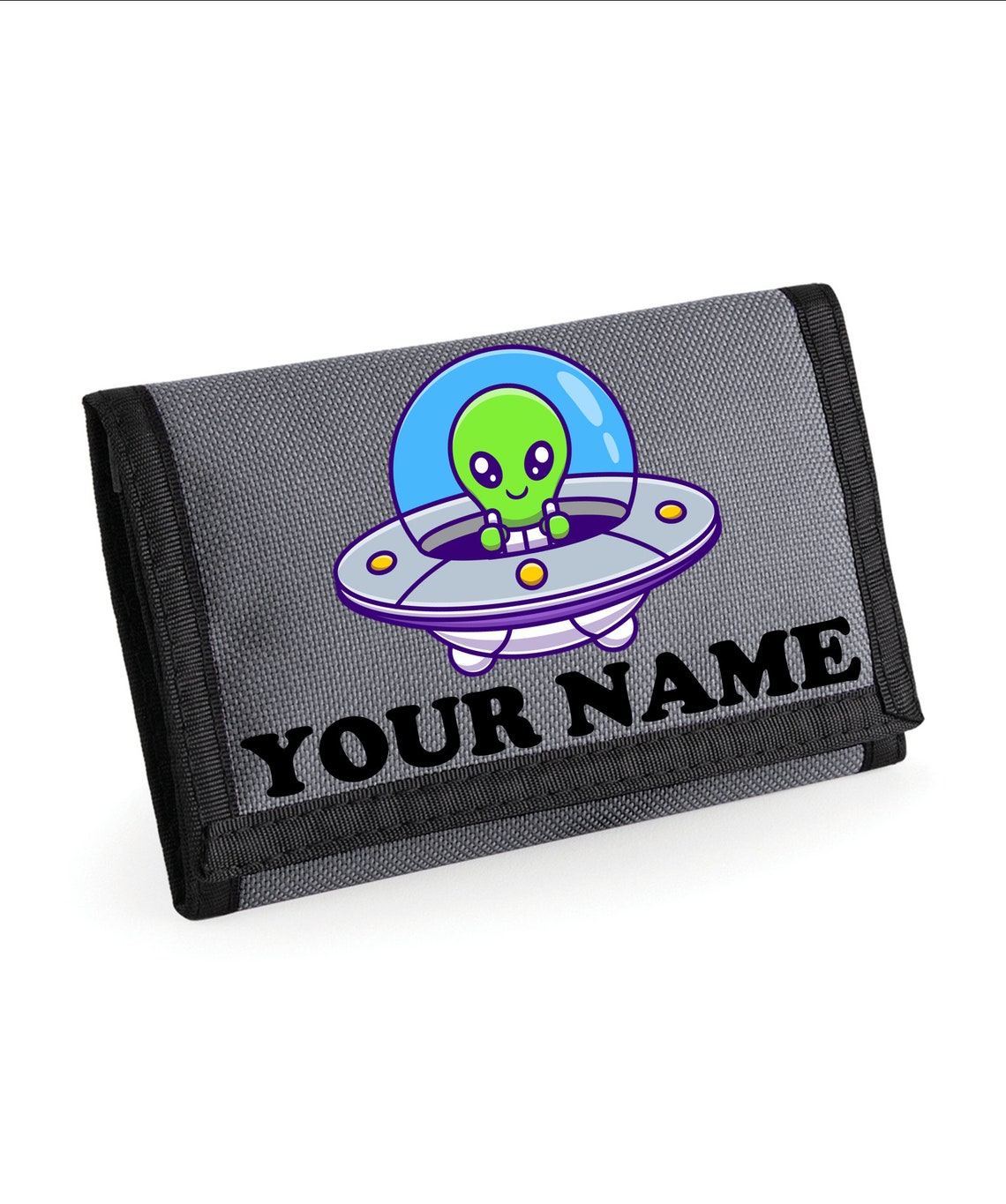 Personalised Alien UFO Cute Kawaii Space Wallet/purse Add - Etsy