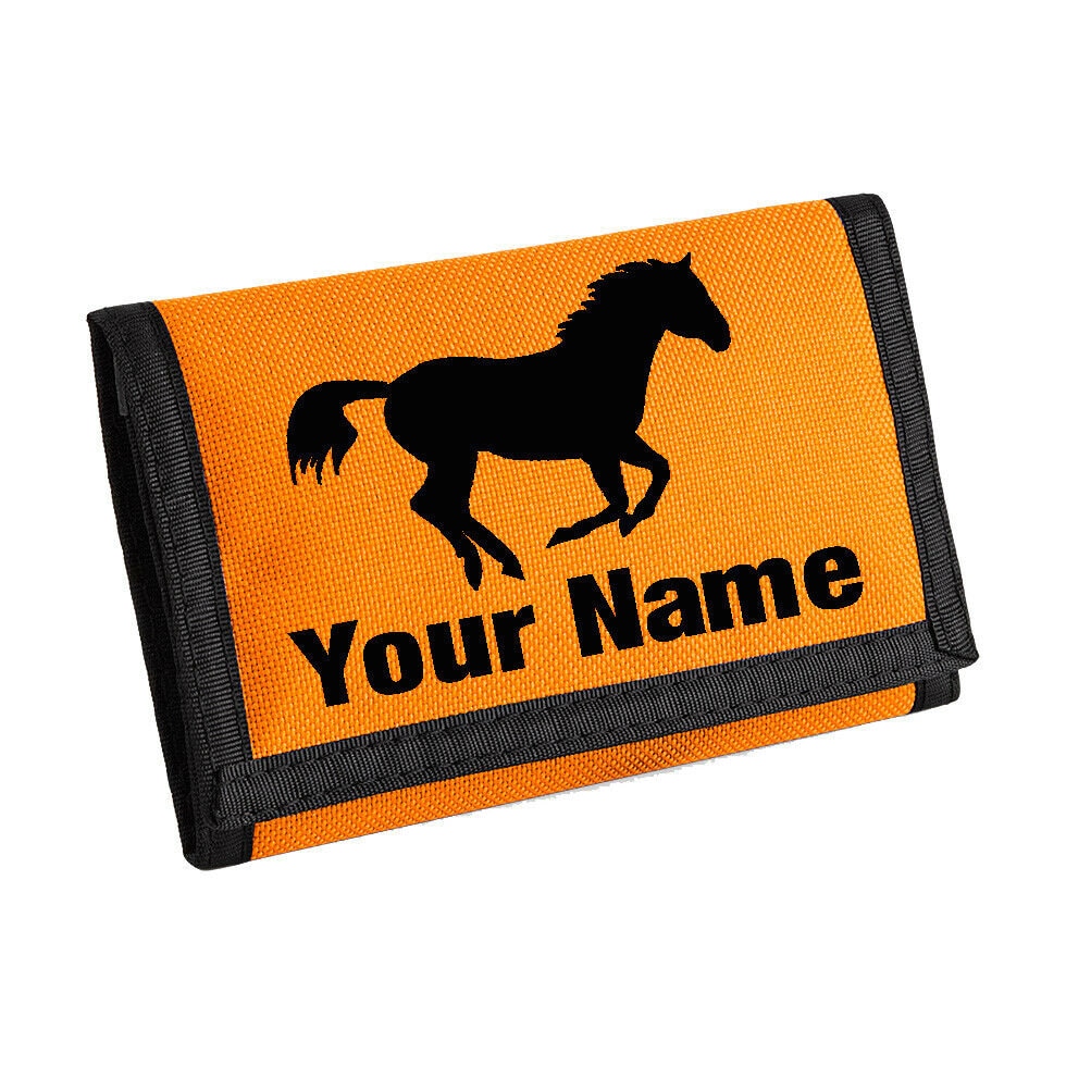 Personalised Horse Ripper Style Wallet/purse - Add Your Name, Custom ...