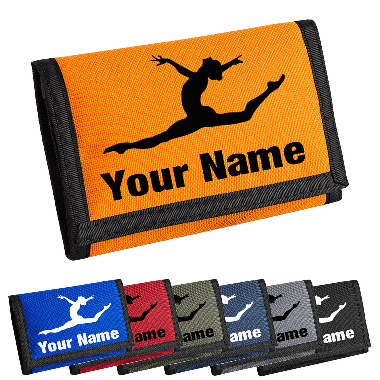 Personalised Dancer Dance Wallet/purse - Add Your Name, Custom Printing ...