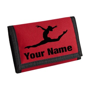 Personalised Dancer Dance Wallet/purse - Add Your Name, Custom Printing ...