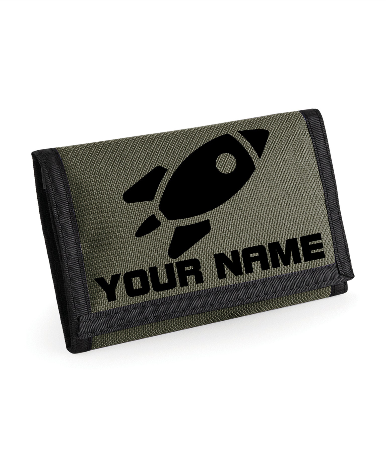 Personalised Rocket Space Astronaut Wallet/purse - Add Your Name ...