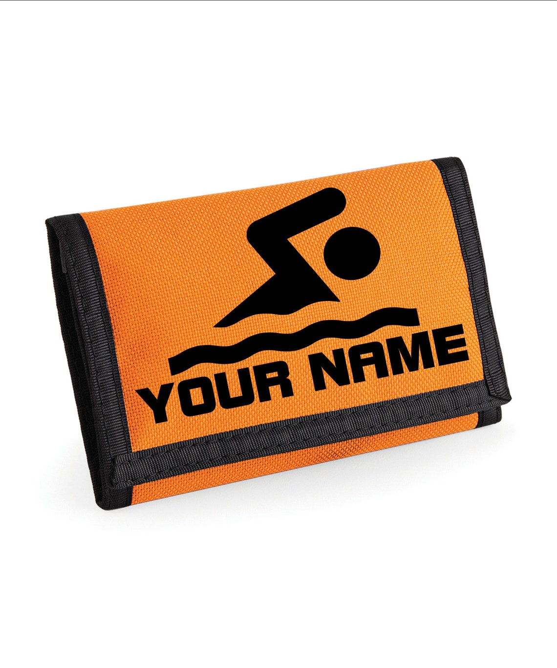Personalised Swimming Swimmer Ripper Style Wallet/purse - Add Your Name ...