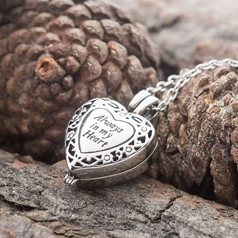 Urn Necklace for Human Ashes Cremation Locket Necklace - Etsy