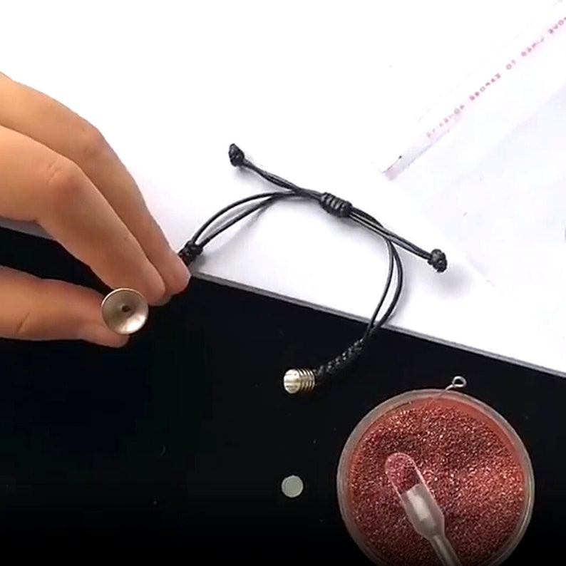 Sand Capsule Bracelet Beach Sand Bracelet Hair Locket - Etsy