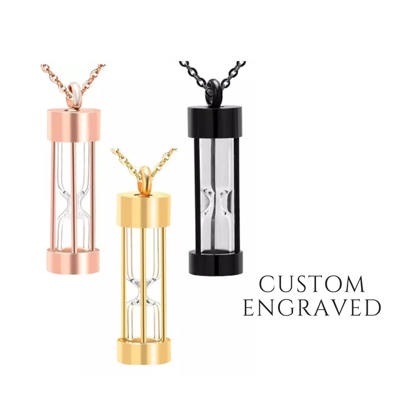 Hourglass Necklace - Etsy