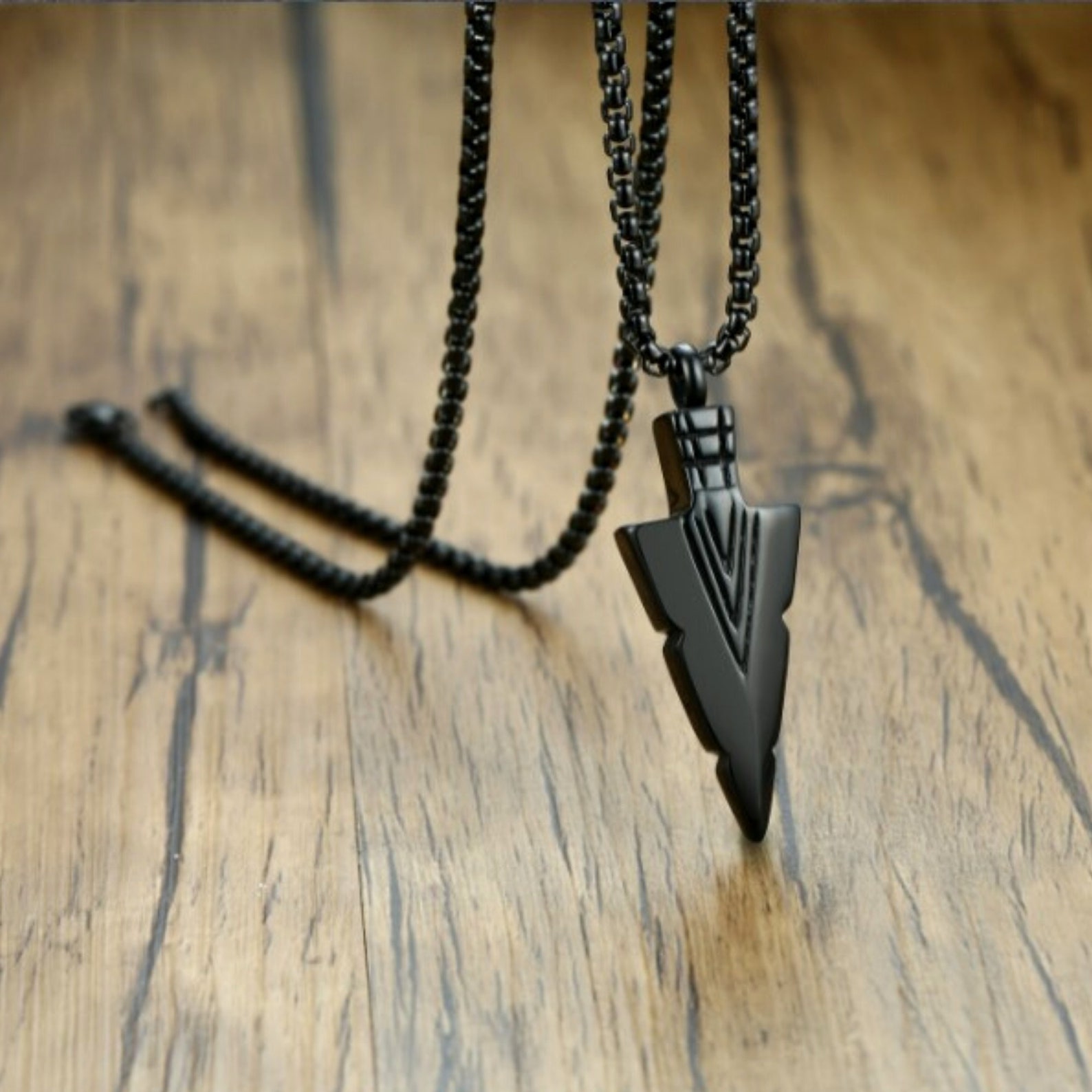 Arrowhead Urn Necklace Tribal Arrowhead Cremation Necklace - Etsy