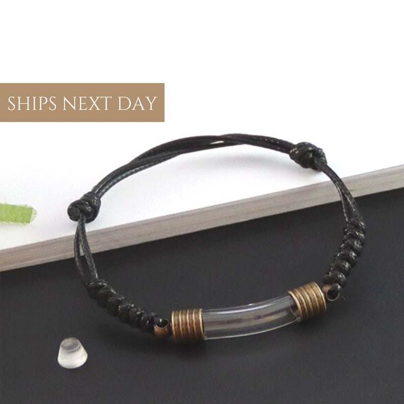 Sand Capsule Bracelet Beach Sand Bracelet Hair Locket - Etsy