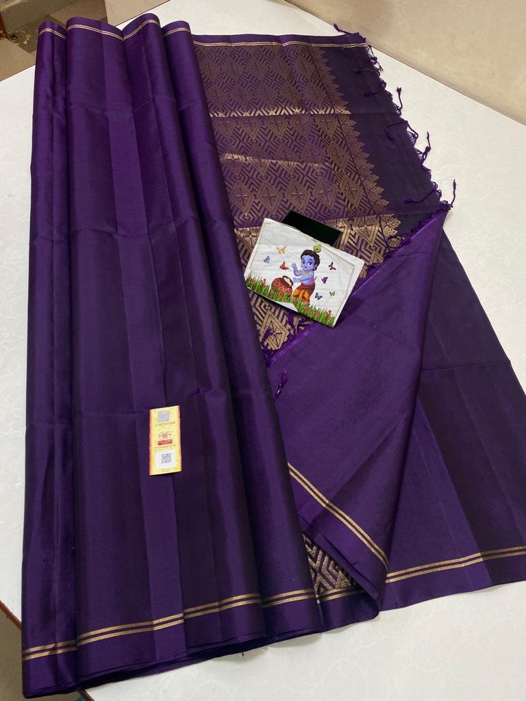 Silk Mark Certified| Pure Handloom Soft Silk Saree Weaving Butta | Soft ...