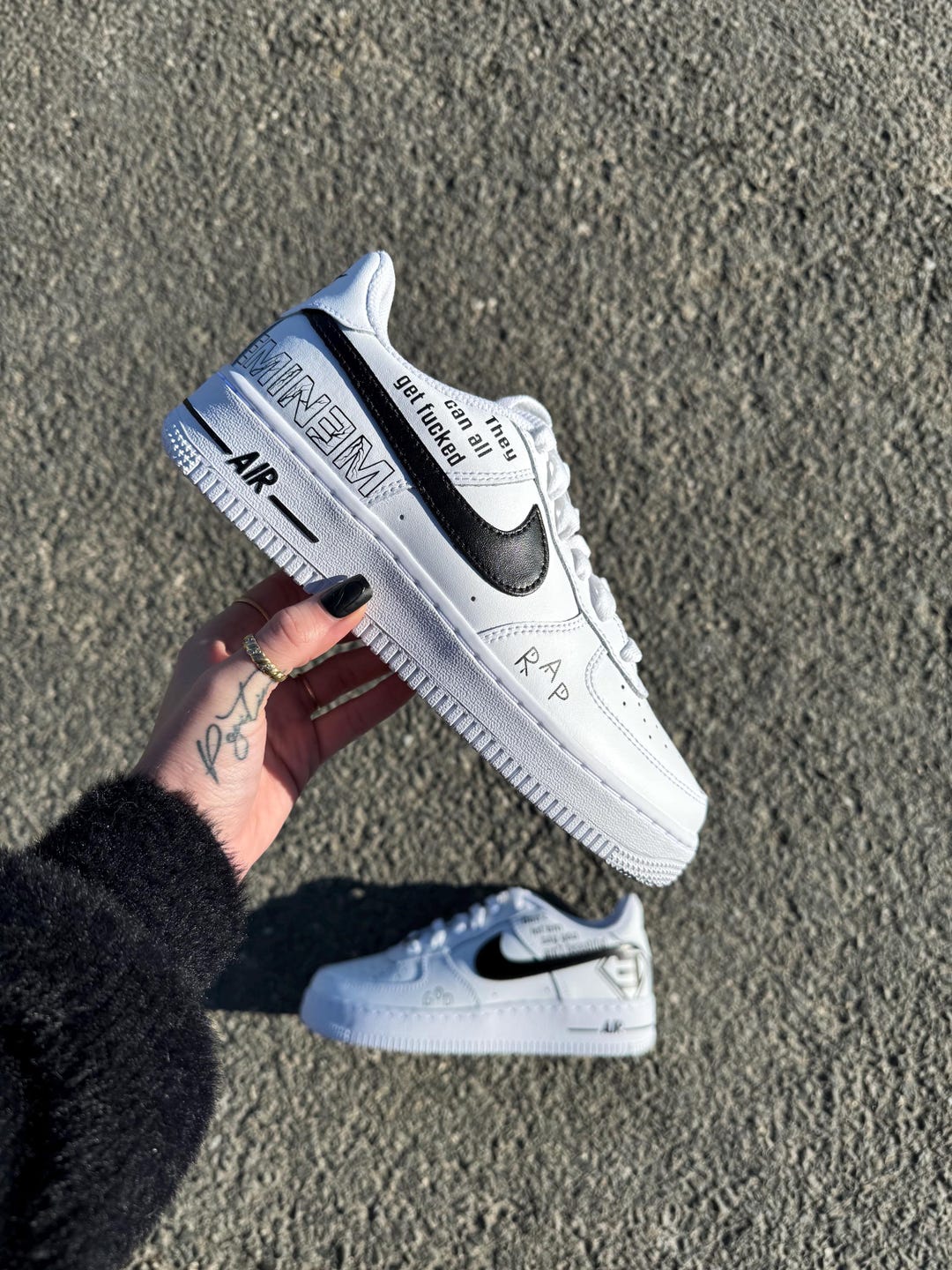 Air Force 1 Custom Eminem (2) - Etsy