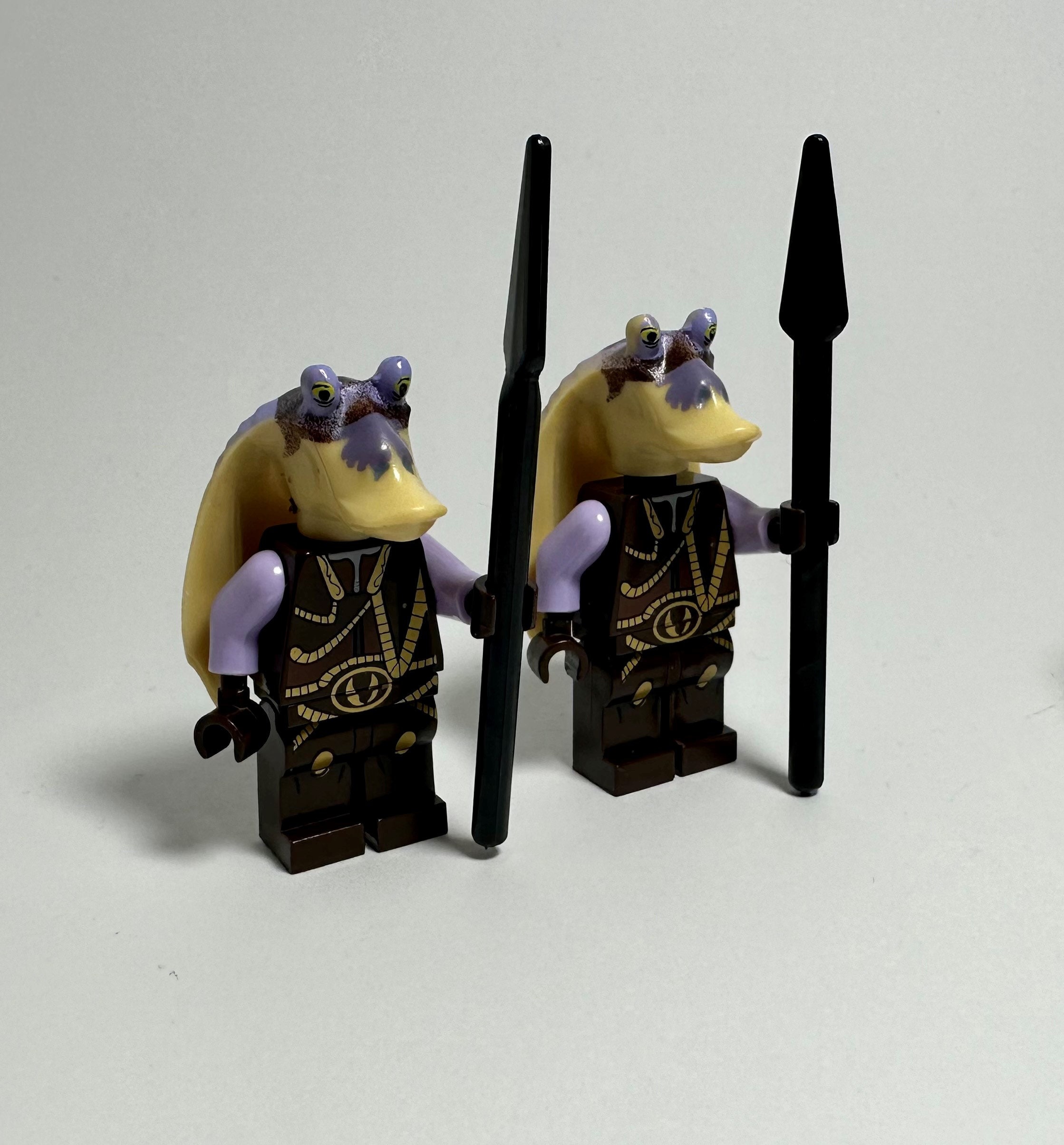 Star Wars Minifigures Set of 6 Naboo Gungans & Battle Droids - Etsy